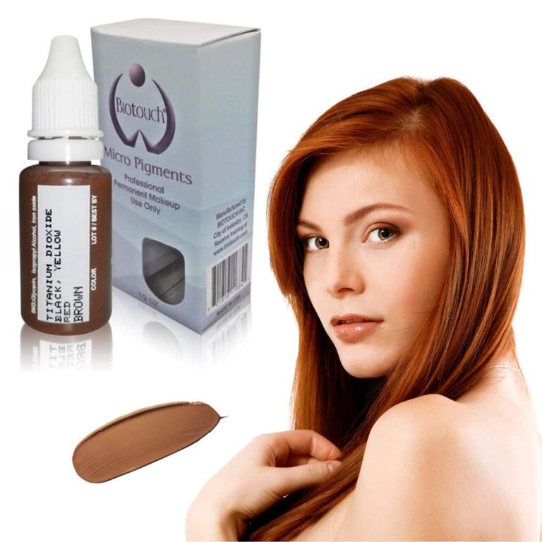 BIOTOUCH Micropigment BROWN Pigment Color Review - Million Dollar Brows