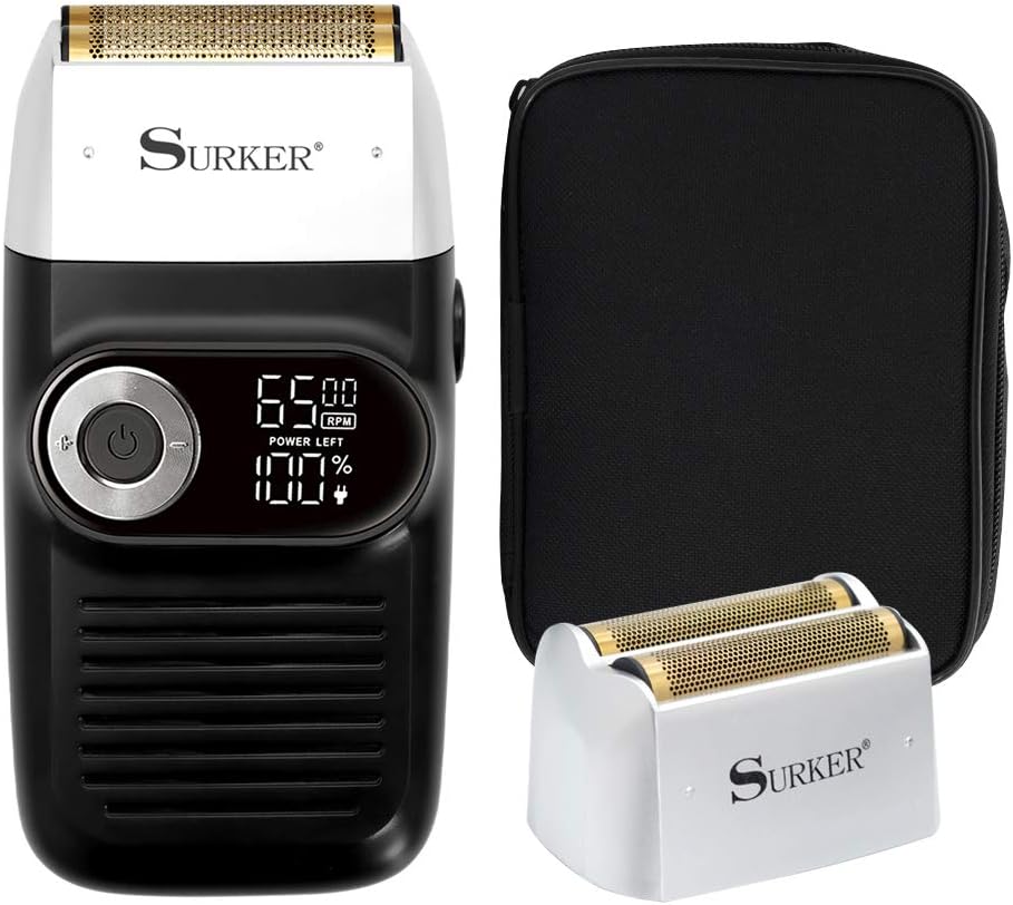 SURKER Bald Head Shaver 0mm Electric Razor - Million Dollar Brows